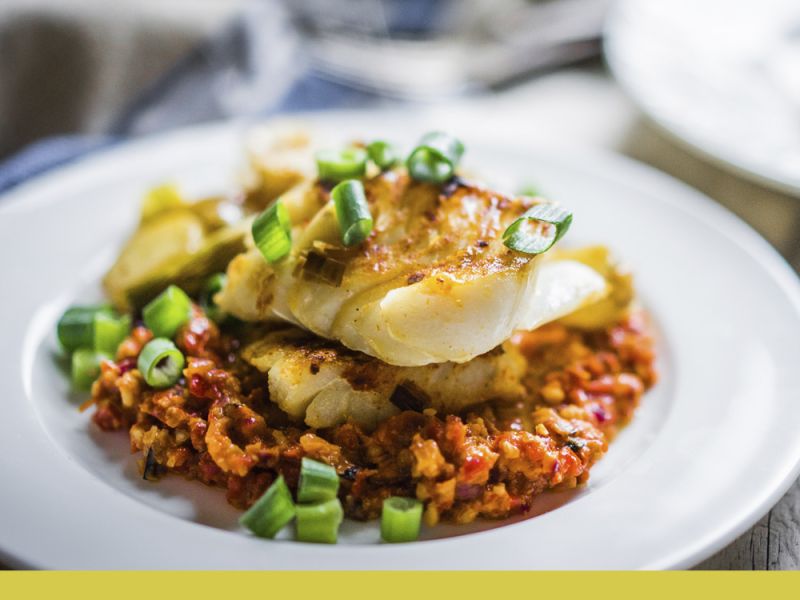 Recette dos de colin au curry, colin d’alaska, colin surgelé, dos de ...